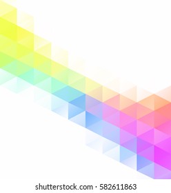 Colorful Grid Mosaic Background Creative Design Stock Vector (Royalty ...