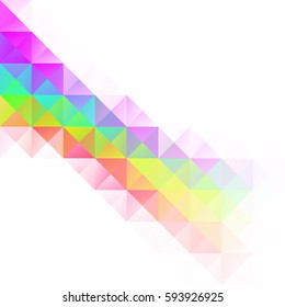 Colorful Grid Mosaic Background Creative Design Stock Vector (Royalty ...