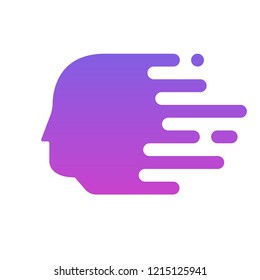 Colorful Head Logo Designs Vector Stock Vector (Royalty Free ...