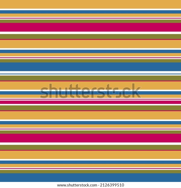 Colorful Horizontal Stripe Pattern Background Yellow Stock Vector ...