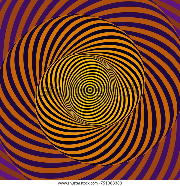 Colorful Hypnotic Psychedelic Spiral Modern Vector Stock Vector ...