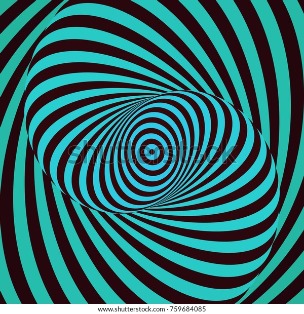 Colorful Hypnotic Psychedelic Spiral Modern Vector Stock Vector ...