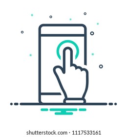 75,744 Mobile click vector Images, Stock Photos & Vectors | Shutterstock