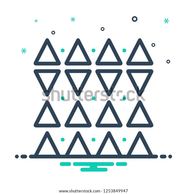 Colorful Icon Discrepancies Stock Vector (Royalty Free) 1253849947