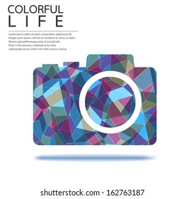 Colorful Life Vector Illustration Stock Vector (Royalty Free) 162763187 ...