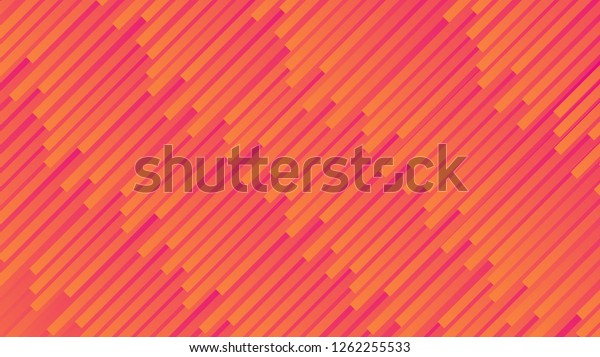 Colorful Linear Patterns Yellow Red Orange Stock Vector (Royalty Free ...