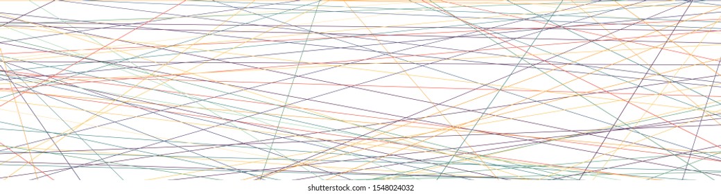 Colorful Lines Random Distribution Computational Generative Stock ...