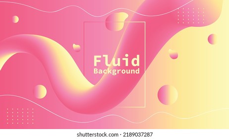 Colorful Liquid Background Design 3d Shape Stock Vector (Royalty Free ...
