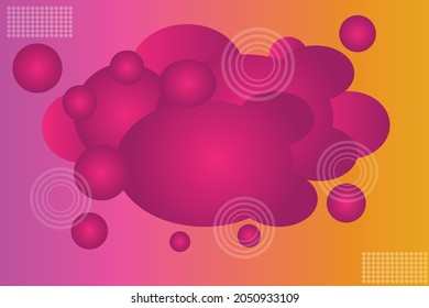 Colorful Liquid Gradient Abstract Wallpaper Background Stock Vector ...