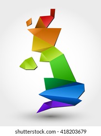 5,494 Modern uk map Images, Stock Photos & Vectors | Shutterstock