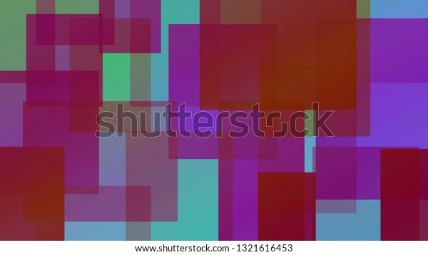 Colorful Messy Square Background Modern Abstract Stock Vector (Royalty ...