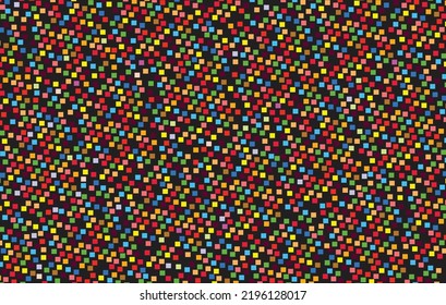 Colorful Mozaic Black Background Stock Vector (Royalty Free) 2196128017 ...