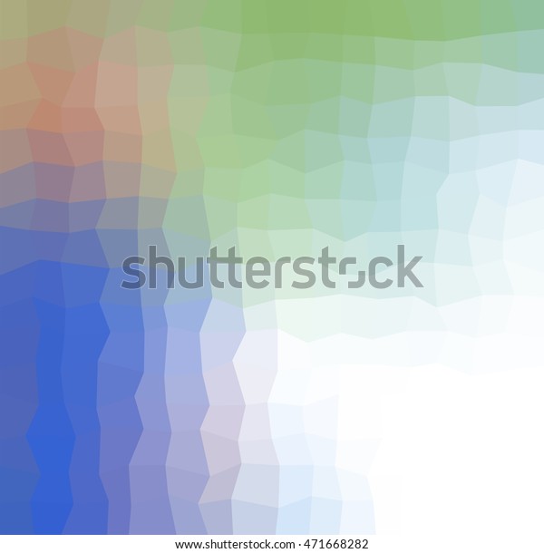 Colorful Multicolor Quadrilateral Geometric Low Polygon Stock Vector ...