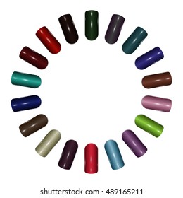 1,026 Nail Color Wheel Images, Stock Photos & Vectors | Shutterstock