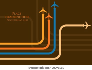 Colorful Planes Vectorillustration Stock Vector (Royalty Free) 90993131 ...