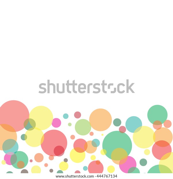 Colorful Polkadots Abstract Background Stock Vector (Royalty Free ...