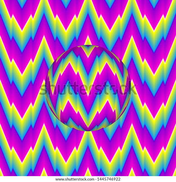 Colorful Rainbow Background Moving Sphere Motion Stock Vector (Royalty ...