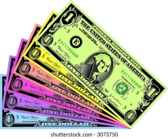 493 United states one dollar bill Stock Vectors, Images & Vector Art ...