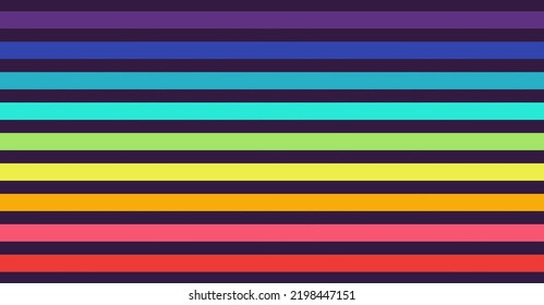 Colorful Rainbow Spectrum Stripes Background Banner Stock Vector ...