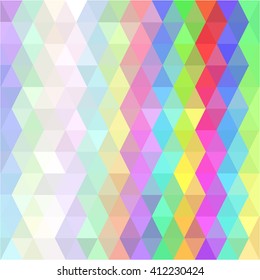 Colorful Rainbow Triangle Abstract Background Stock Vector (Royalty ...
