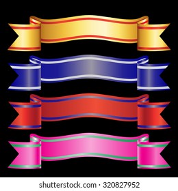 Colorful Ribbon Stock Vector (Royalty Free) 320827952 | Shutterstock