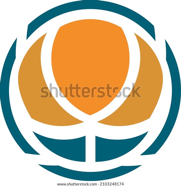 Colorful Round Logo Body Shape Stock Vector (Royalty Free) 2103248174 ...