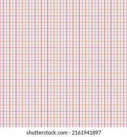 Colorful Seamless Grid Lines On White Stock Vector (Royalty Free ...