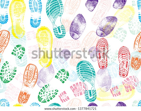 5,516 Colourful Footsteps Vector Images, Stock Photos & Vectors ...
