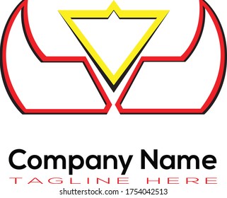 Colorful Shape Based Logo Design Stock Vector (Royalty Free) 1754042513 ...
