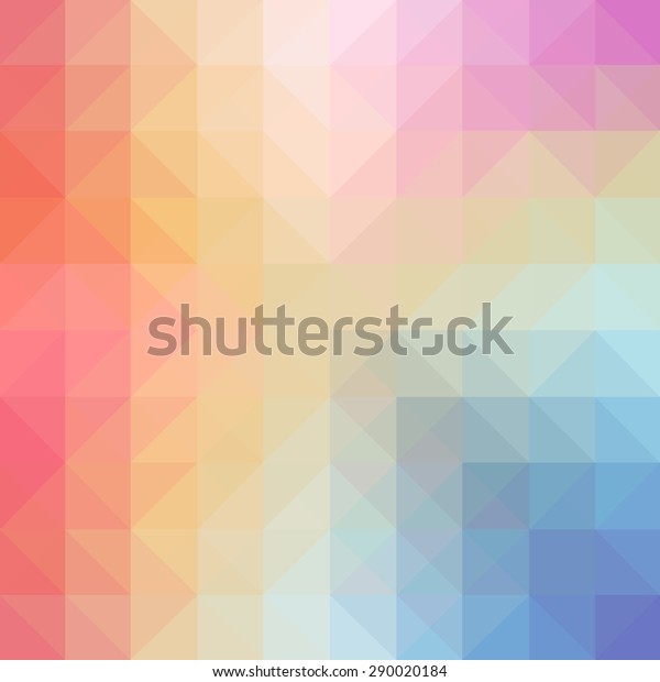 Colorful Shiny Polygon Triangle Background Vector Stock Vector (Royalty ...