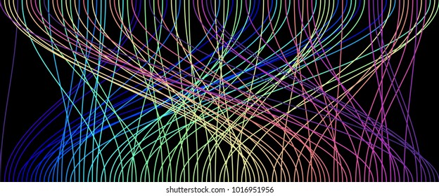 Colorful Spectrum Abstract Background Vector Technology Stock Vector ...