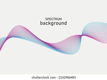 Colorful Spectrum White Background Stock Vector (Royalty Free ...
