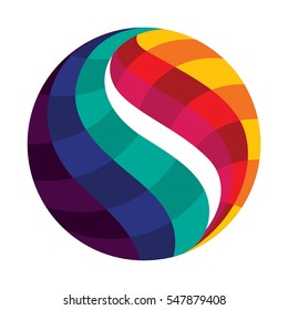 Colorful Sphere Design Stock Vector (Royalty Free) 547879408 | Shutterstock