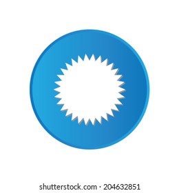 Colorful Square Buttons Website App Spikey Stock Vector (Royalty Free ...