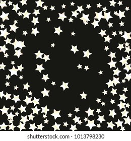 Colorful Star Falling Pattern Rainbow Colors Stock Vector (Royalty Free ...