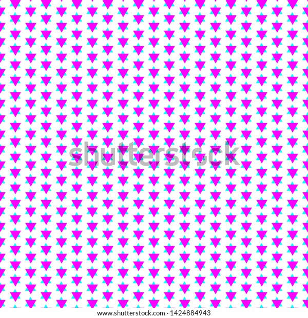 Colorful Star Triangle Shapes Stock Vector (Royalty Free) 1424884943 ...