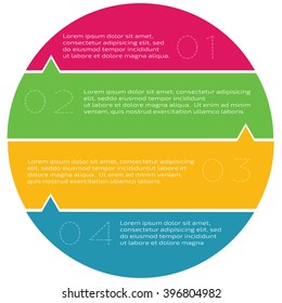 Colorful Step By Step Design Stock Vector (Royalty Free) 396804982 ...