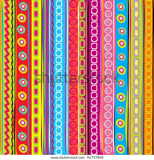 Colorful Strip Abstract Background Stock Vector (Royalty Free) 96747868