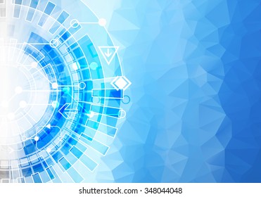 Modern New Technology Background Stock Illustration 50141935 | Shutterstock