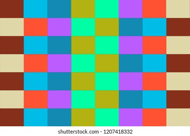 Set 30 Colorful Square Shapes Wall: vetor stock (livre de direitos ...