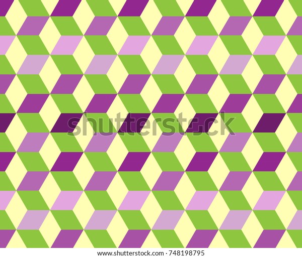 Colorful Tile Background Box Design Stock Vector (Royalty Free) 748198795