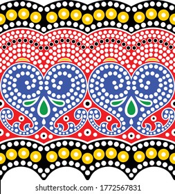 127 Chunri print borders Images, Stock Photos & Vectors | Shutterstock
