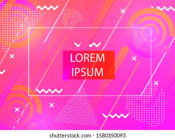 Colorful Vector Background Readymade Template Stock Vector (Royalty ...
