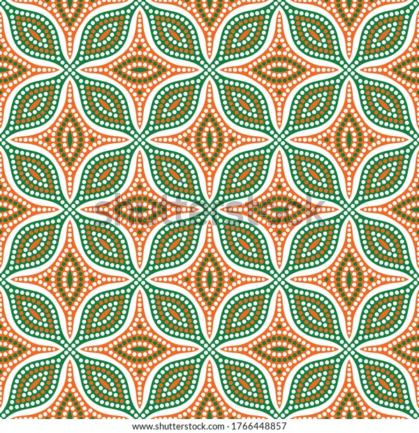Colorful Vector Indian Chunri Dot Pattern Stock Vector (Royalty Free ...
