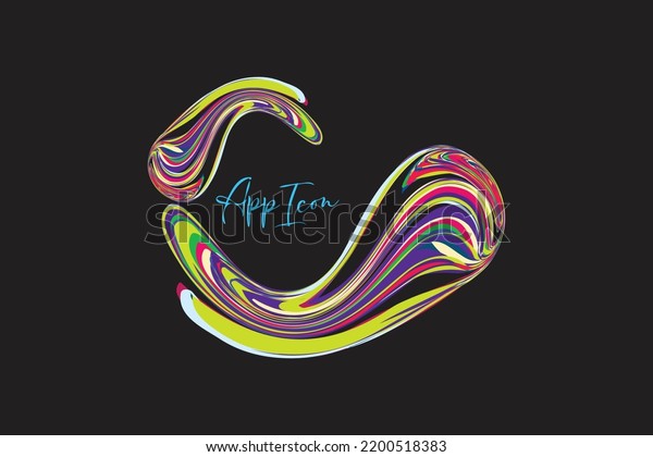 Colorful Vector Symbol Design Colorful Logo Stock Vector (Royalty Free ...