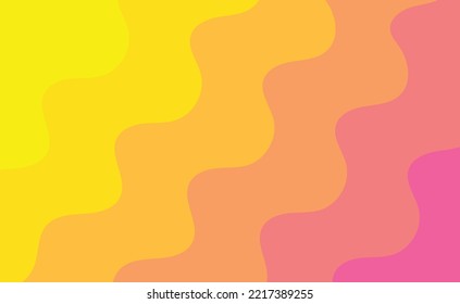 Colorful Wave Background Vector Illustration Stock Vector (Royalty Free ...