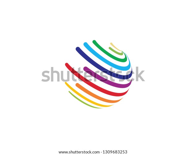 Icono del logo del mundo de: vector de stock (libre de regalías ...