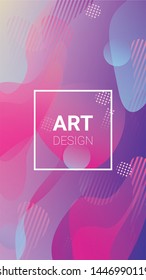 Colorfull Background Horizontal Orientation Banner Design Stock Vector ...