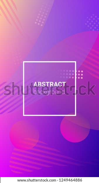 Colorfull Background Horizontal Orientation Banner Design Stock Vector ...