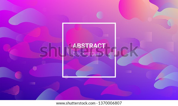 Colorfull Background Horizontal Orientation Banner Design Stock Vector ...